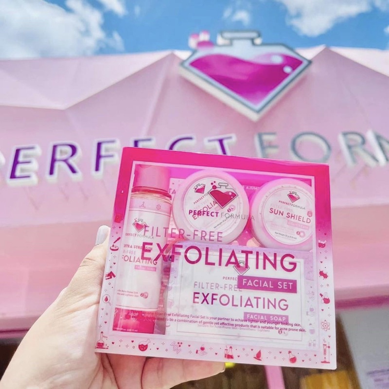 Exfoliating Facial Set (ORIGINAL HQ) | Shopee Malaysia