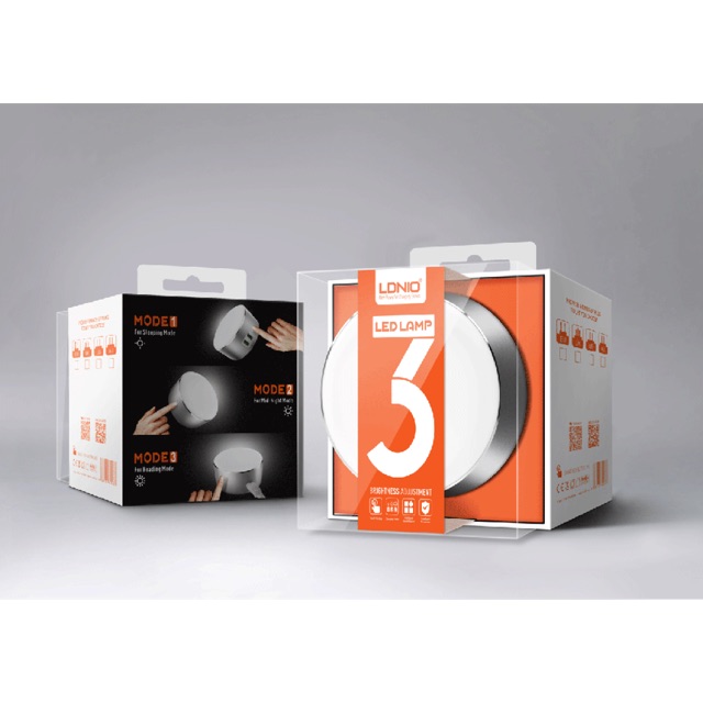 LDNIO 2 in 1 LED Light Touch Lamp + 2 Dual Double USB Charger | Shopee ...