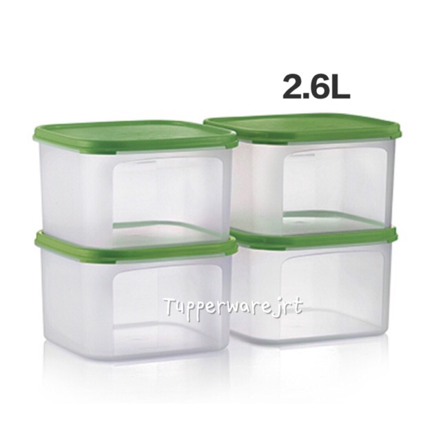 Tupperware Modular Mates Square 2.6L x 1pc | Shopee Malaysia