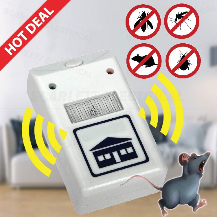 Electronic Pest Repelling Aid Pest Repeller Control Anti Mosquito ...