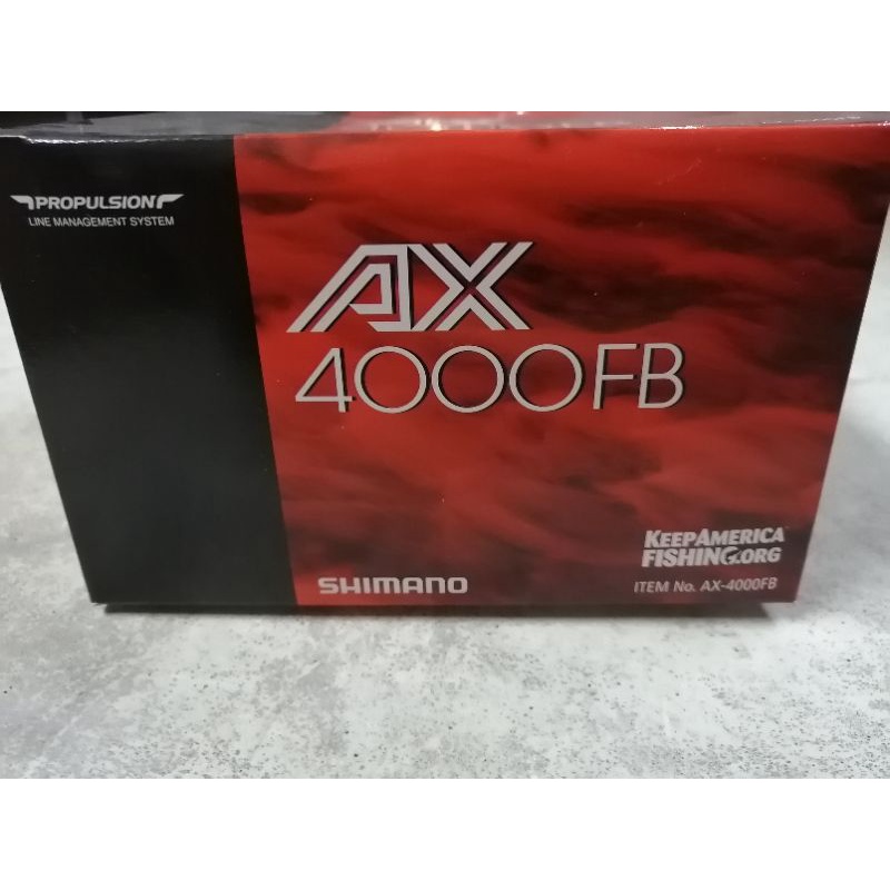 SHIMANO AX 4000FB fishing reel | Shopee Malaysia