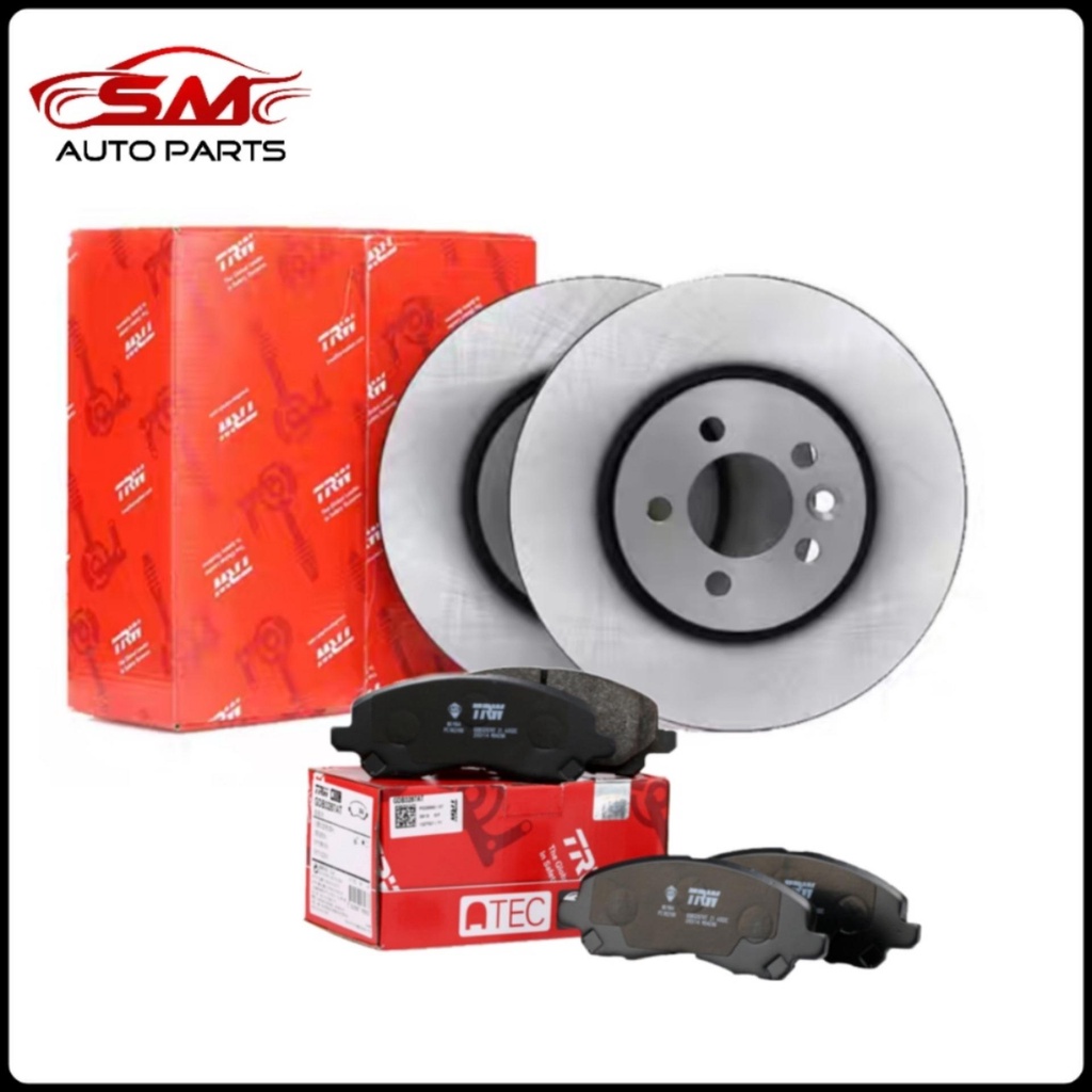 TRW - Perodua Myvi New 2018- D20N M800 Front Disc Rotor With Brake Pad ...