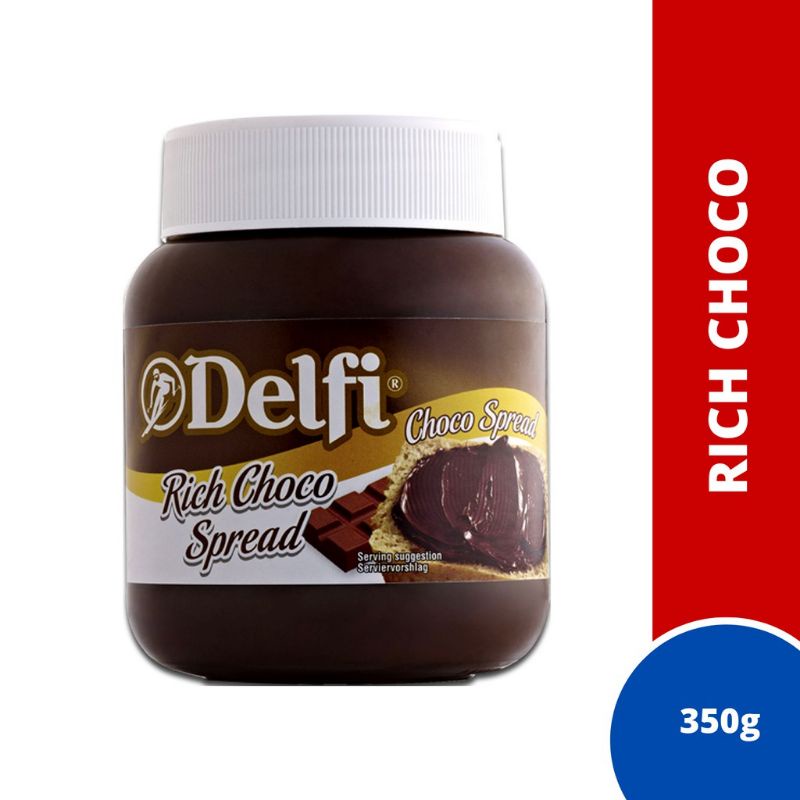 Delfi Choco Spread - Assorted Flavor 350g | Shopee Malaysia