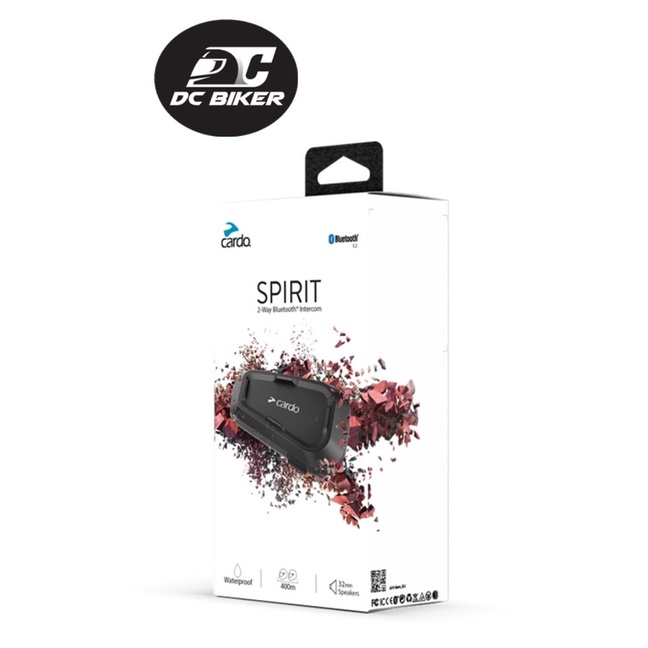 Cardo Spirit Single Bluetooth Headset (Authorized Dealer) | Shopee Malaysia