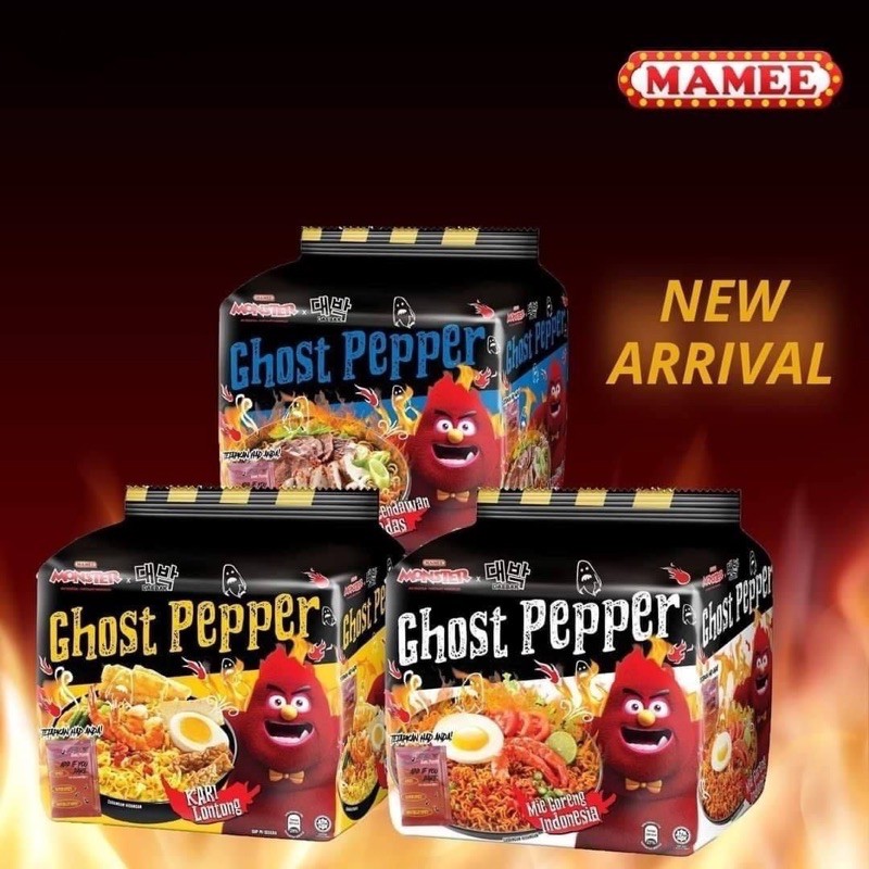 💥[NEW!]💥 MAMEE MONSTER Ghost Pepper Instant Noodle ~ Assorted Flavours ...