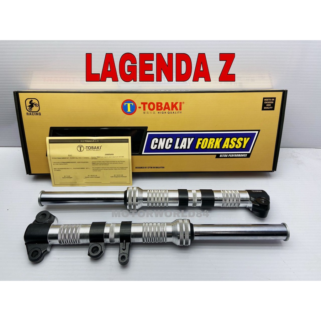 FORK LAY TOBAKI ORI CNC FORK LAY WAVE12/W125/LAGENDA Z/KRISS1/Y15ZR/LC135/EX5/EX5 DREAM/LC135 ...