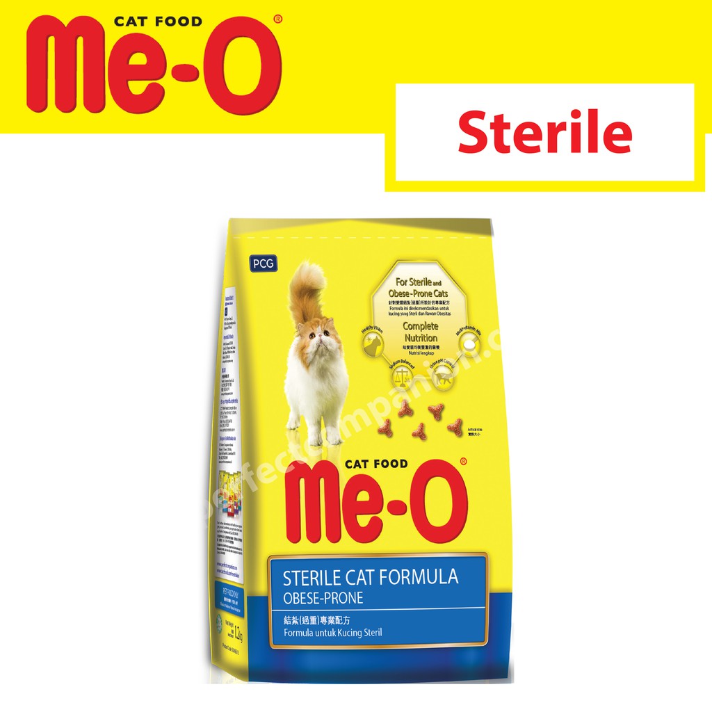 MeO Cat Dry Food - Sterile Formula (7kg) | Shopee Malaysia