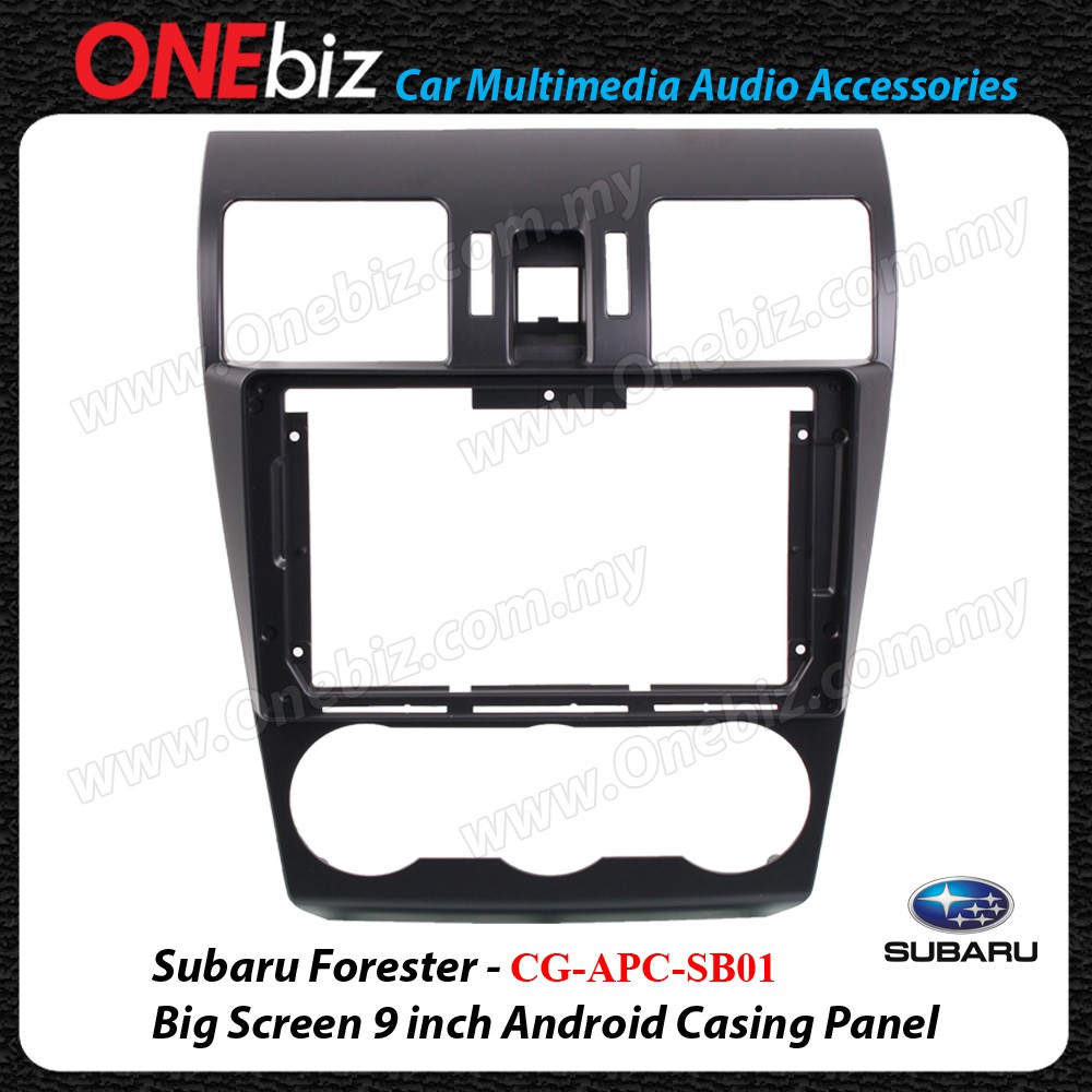 Subaru Forester 2013 - 2016 - 9 Inch Android Player Casing ( Matt Black ...