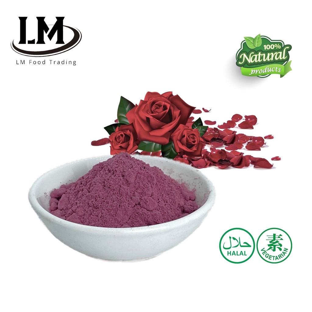 Rose Powder / Serbuk Ros / 玫瑰粉 Food Coloring & Food Flavoring Wholesale ...