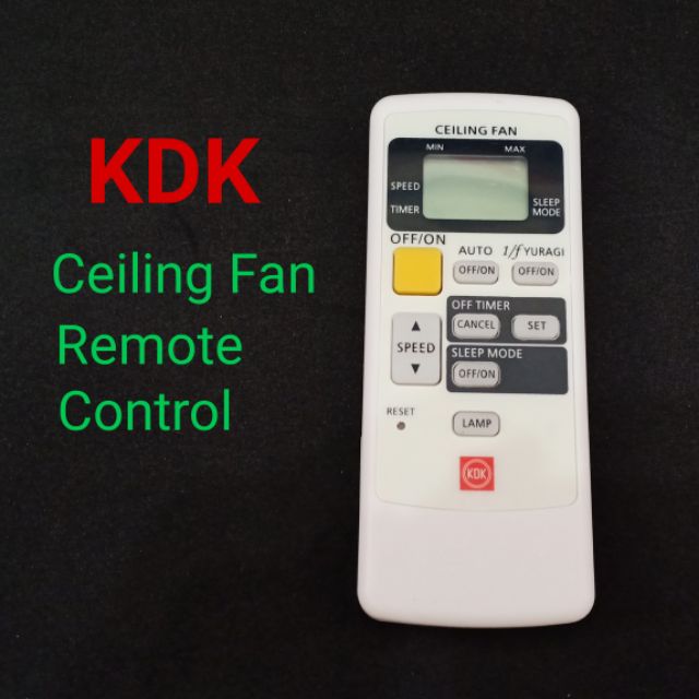 KDK ceiling Fan Remote Control Remote ceiling Fan Kdk | Shopee Malaysia