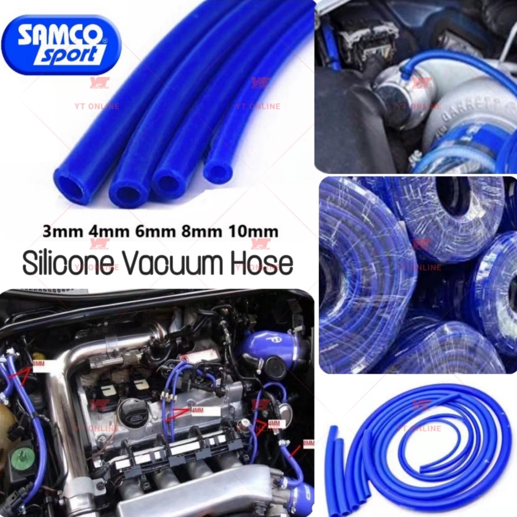High Quality 1 Meter High Quality Samco Silicone Vacuum Hose 3mm-12mm Samco Car Engine Vacuum ...