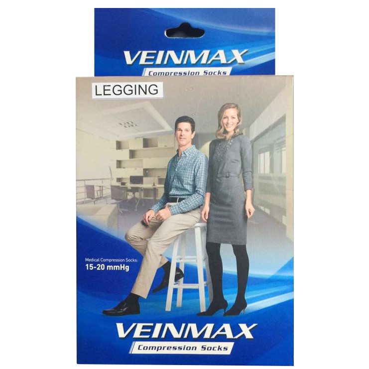 Veinmax Veinyx Compression Socks Legging (BLACK) | Shopee Malaysia