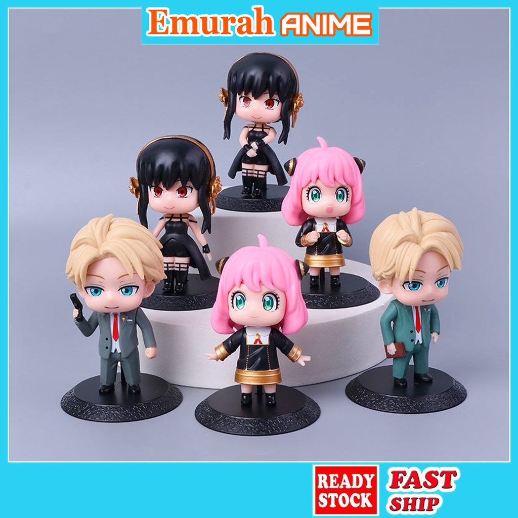(NEW) SPY X FAMILY 14cm Action Figure Anya Loid Yor Forger Cute model ...