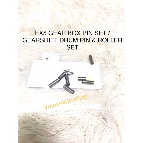 EX5 GEAR BOX PIN SET / GEARSHIFT DRUM PIN & ROLLER SET | Shopee Malaysia