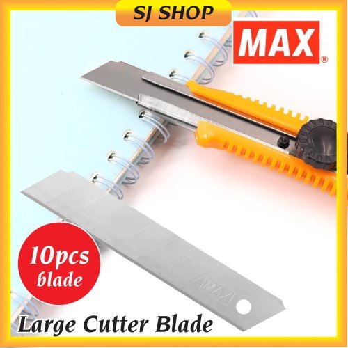 Max Large Cutter Blade | Utilities Knife | Blades Refill 18mm | Mata ...