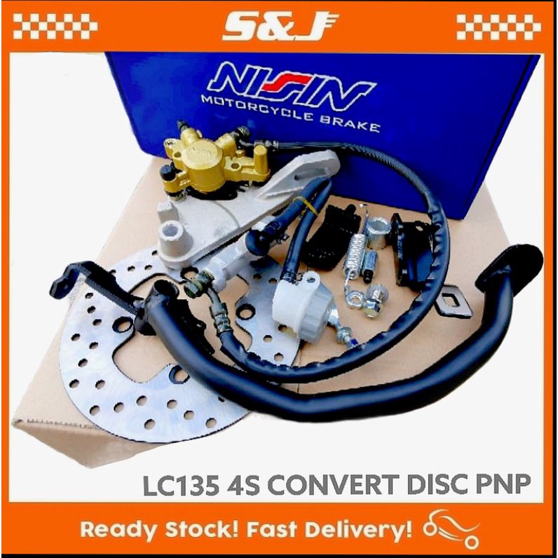 LC135 4S CONVERT LC5S REAR BRAKE SYSTEM SET FULL SET PNP LC135 4S PNP ...