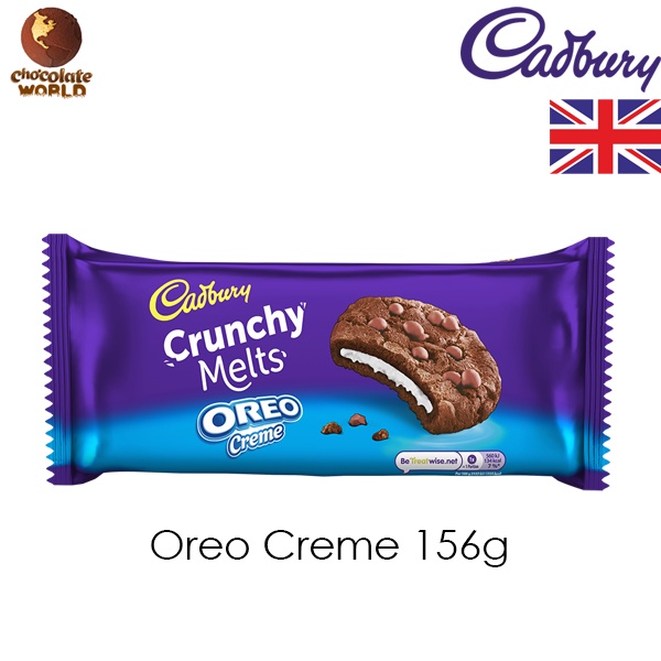 Cadbury Crunchy Melts Oreo Creme 156g (Made in UK) | Shopee Malaysia