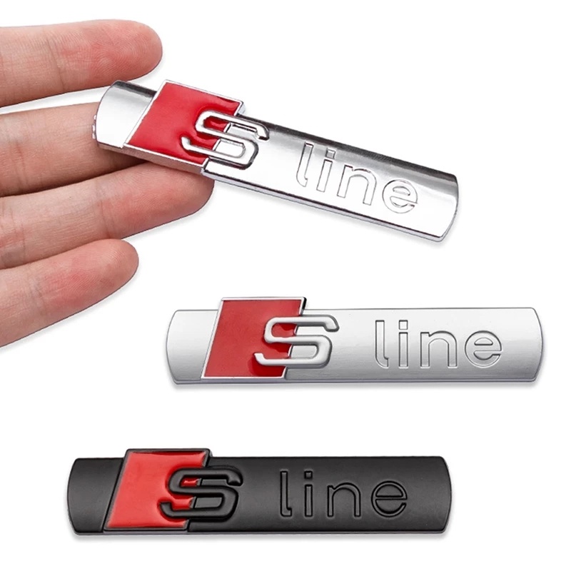 1PC S Line Car Front Grille Badge Emblem Grill Suitable For All Models ...