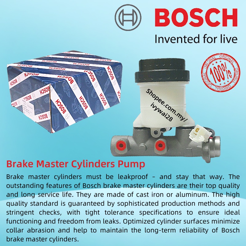 Bosch Brake Master Pump PROTON SAGA / ISWARA / SAGA LMST | Shopee Malaysia