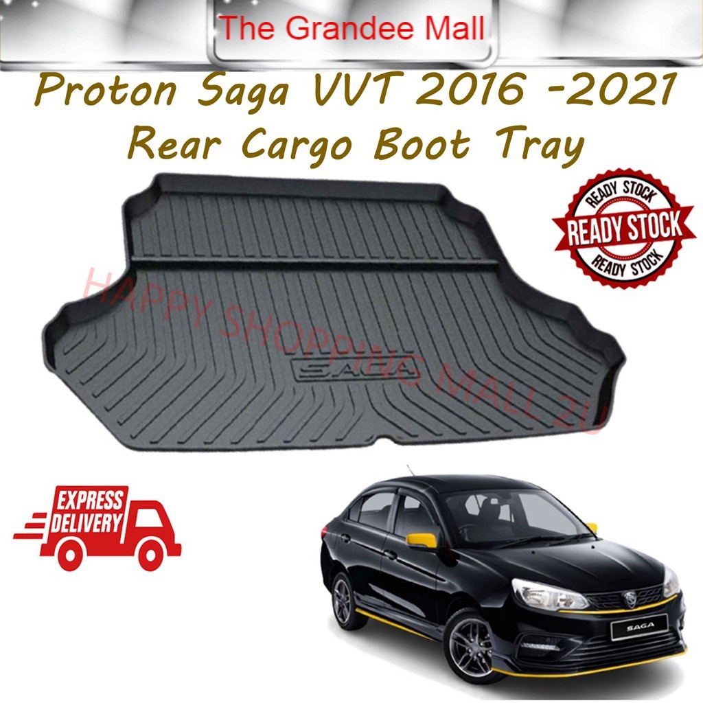 Proton Saga VVT 2016 / 2017 / 2018 / 2019 / 2020 / 2021 Rear Cargo Boot ...