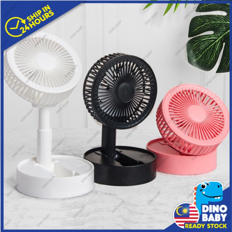 Rechargeable Mini Fan with Folding Design 迷你风扇 | Shopee Malaysia
