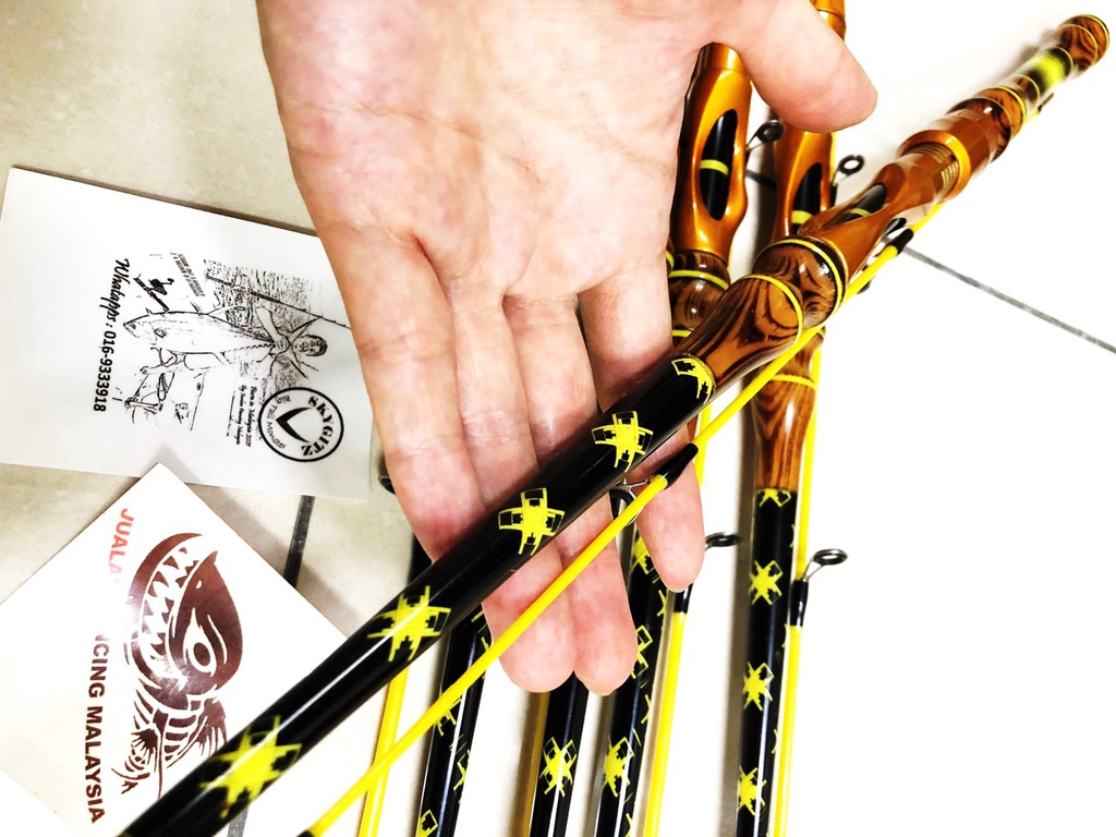 SKYGITZ MALAYSIA JORAN UDANG HANDMADE CUSTOM KAYU JATI NIBUNG SUPER ...