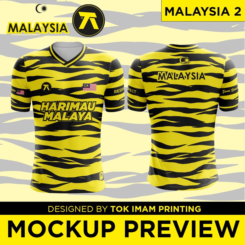 MALAYSIA SHIRTS !! HARIMAU MALAYA LATEST DESIGN !! | Shopee Malaysia