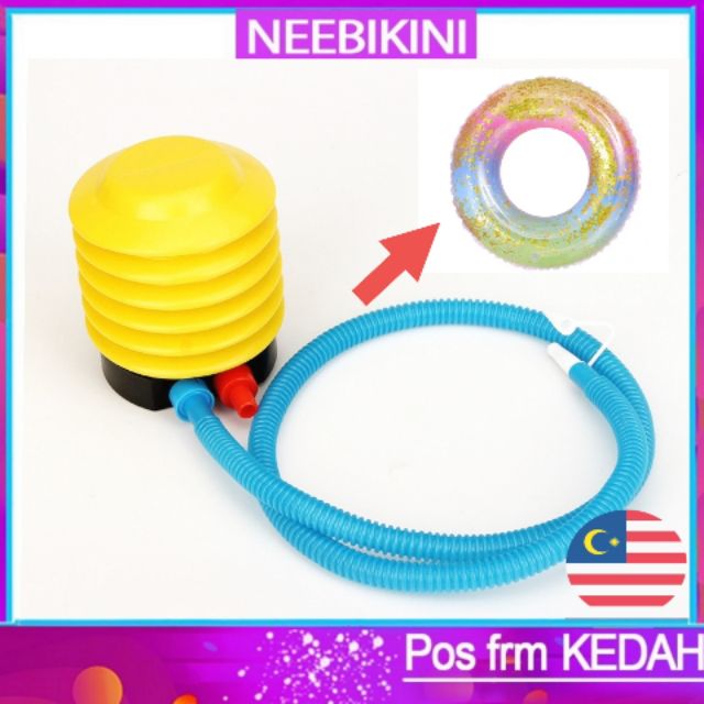 A31B Hand air pump for swim ring swim float air inflator pump angin ...