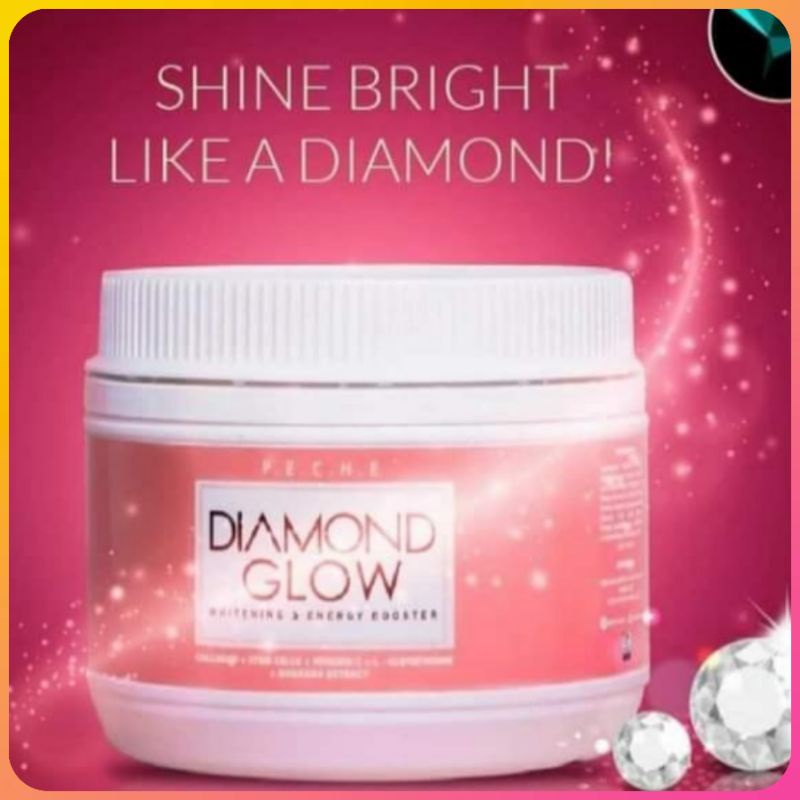 DIAMOND GLOW PECHE COLLAGEN DRINK 💯% ORIGINAL | Shopee Malaysia