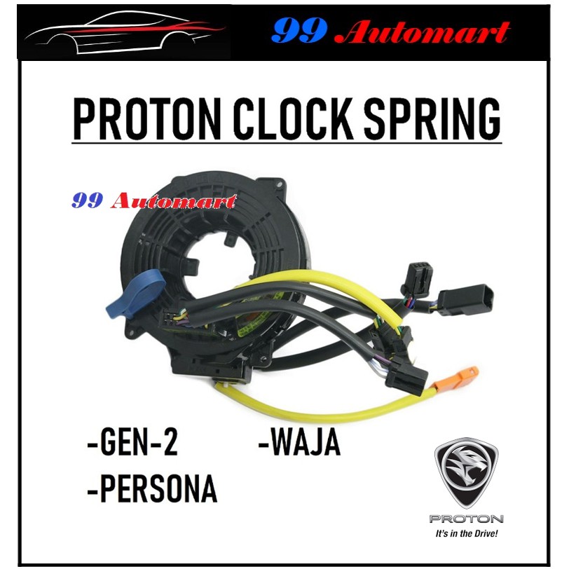PROTON WAJA GEN 2 PERSONA SATRIA WIRA 10 WAY STEERING CLOCK SPRING ...