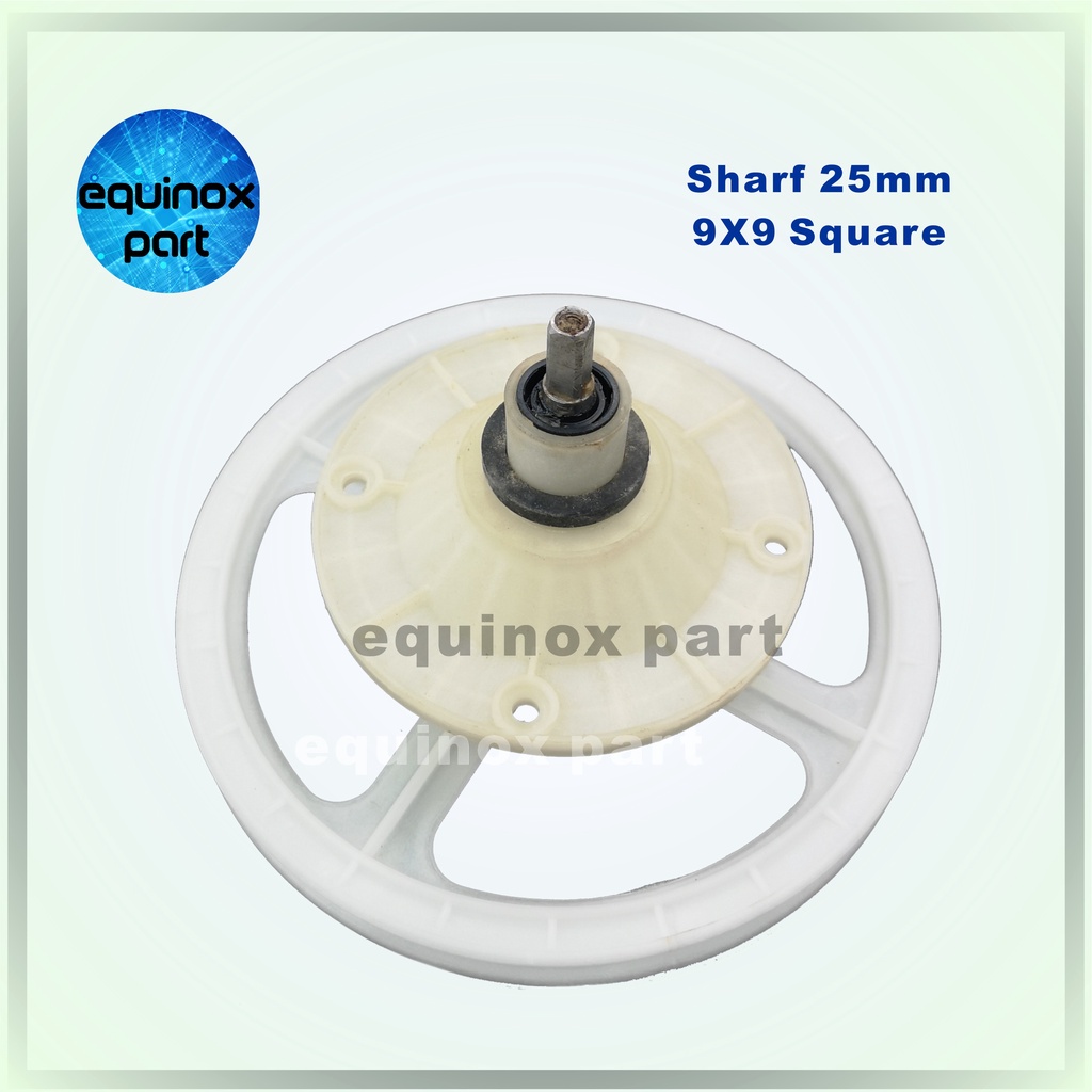 Washing Machine Gear Box Gearbox 25mm (Semi Auto) 9X9 Square | Shopee ...