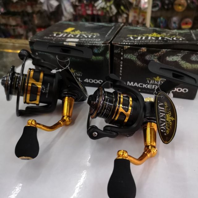 AJIKING MACKEREL 1000/4000 FISHING REEL | Shopee Malaysia