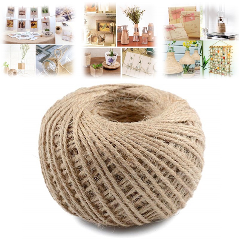 HEMP ROPE 80 METER /JUTE TWINE/ TALI GUNI /GIFT WRAPPING STRING/ 麻绳80码 ...