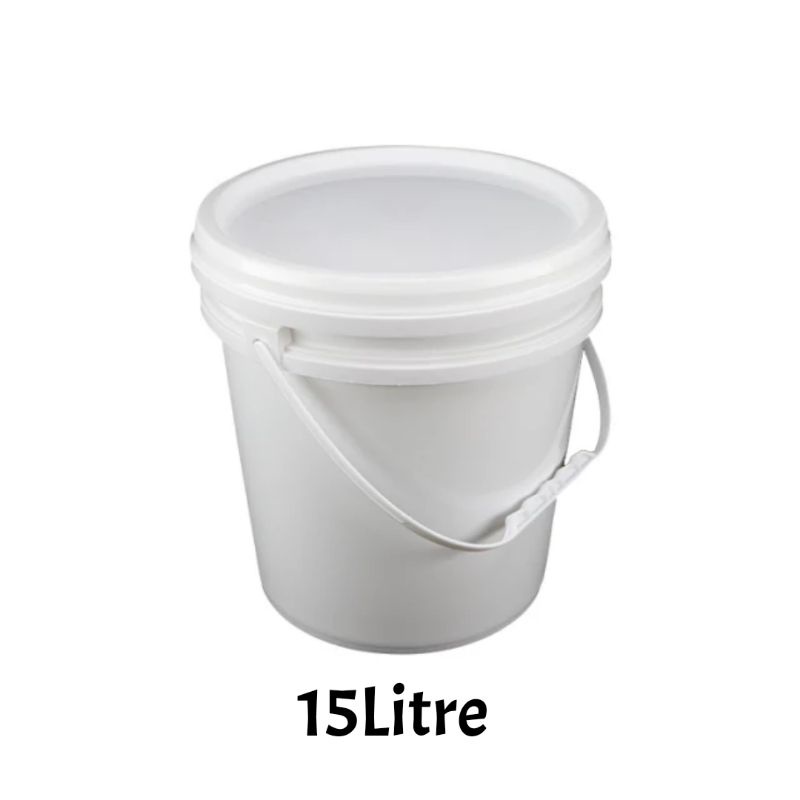 New 15 Litre Empty Pail With Lid | Shopee Malaysia