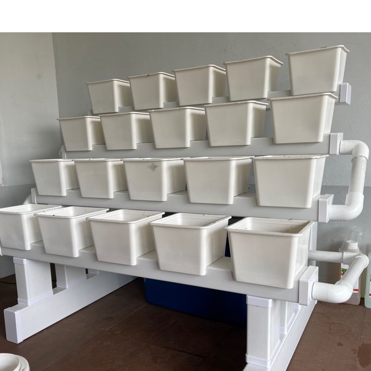 SET HIDROPONIK EAB - 20P | HYDROPONIC SET WITH 20 POT | Shopee Malaysia
