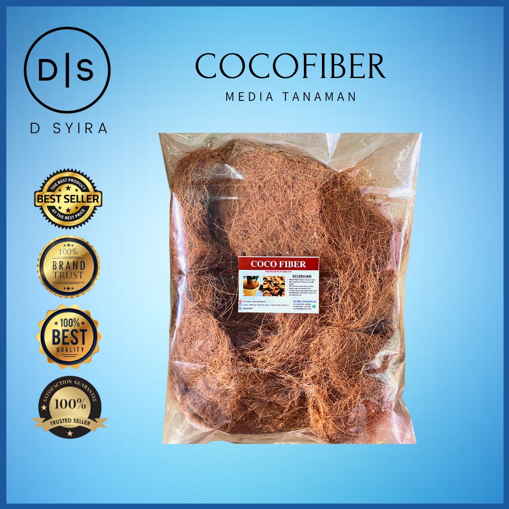 Cocofiber coco Long Fiber 500g👉Sabut Kelapa Serat 500g | Shopee Malaysia