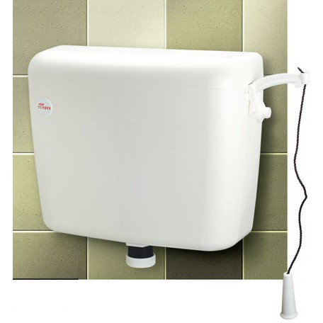 🔥 Ready Stock 🔥 TECHPLAS Elegen Plastic Cistern Low Level & High Level ...