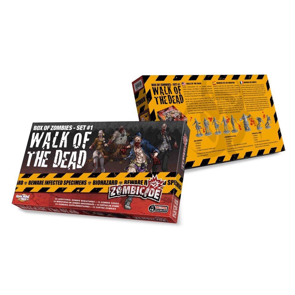 Zombicide: Box of Zombies – Set #1: Walk of the Dead | Shopee Malaysia