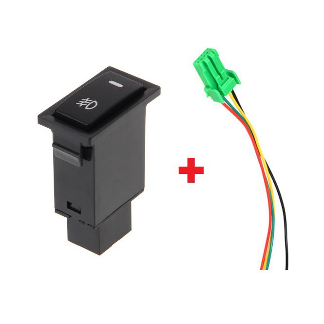 Universal Push/Squeeze Model Foglamp Switch + Cable Socket | Shopee ...