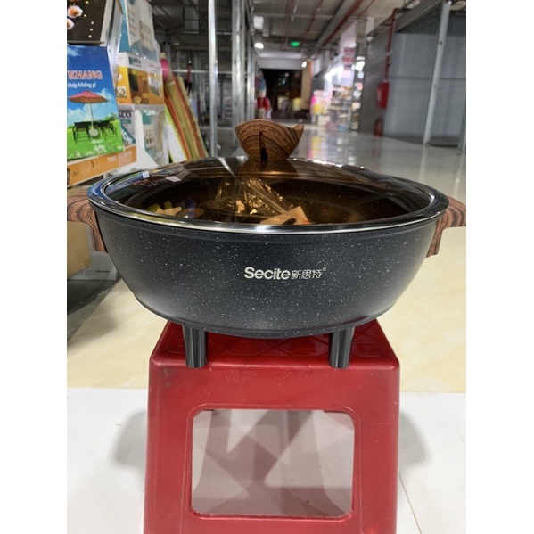 Secite multi-function hot pot, good non-stick product, has large and ...