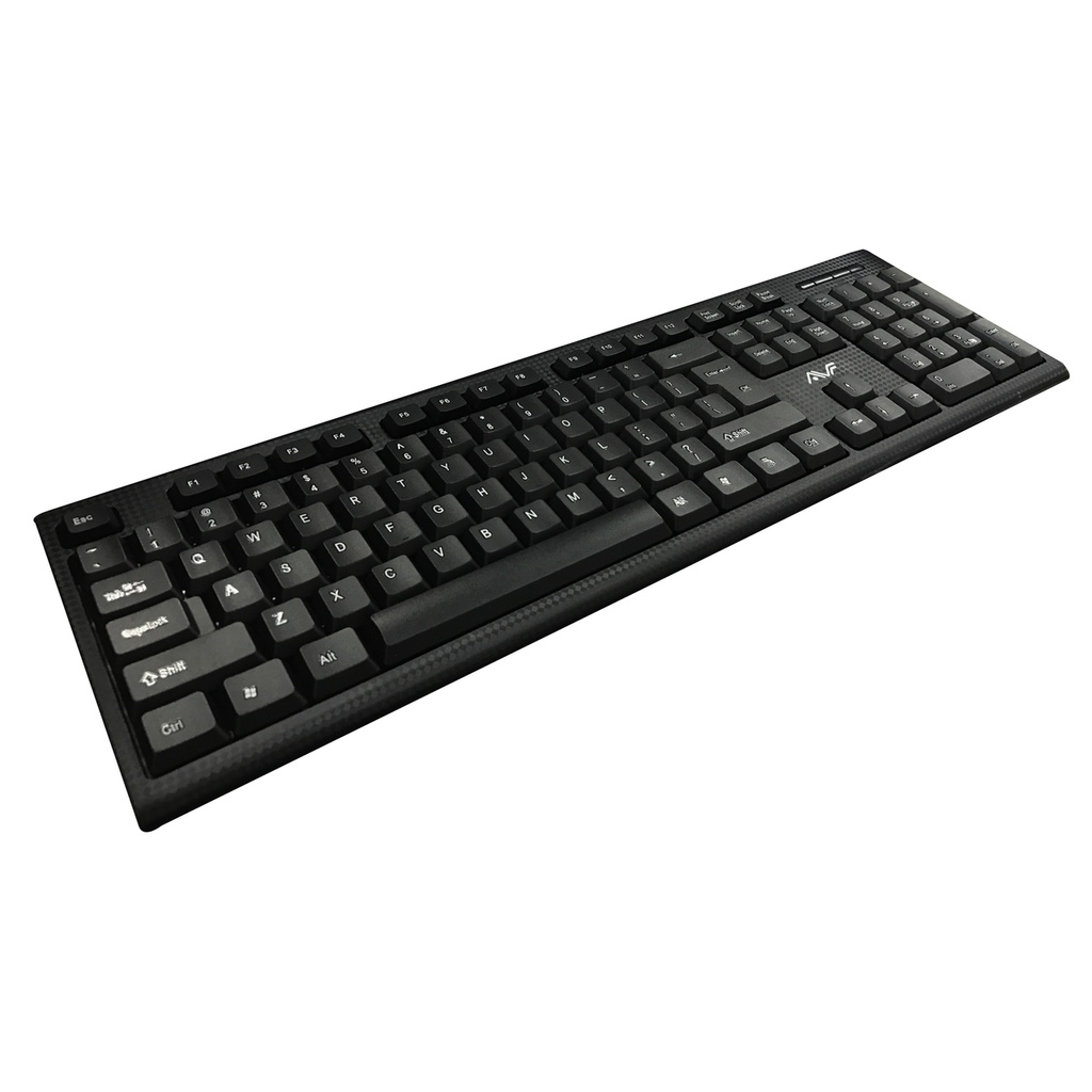 AVF AK1018U USB Keyboard Wired Keyboard QWERTY type Numb pad Keypad ...