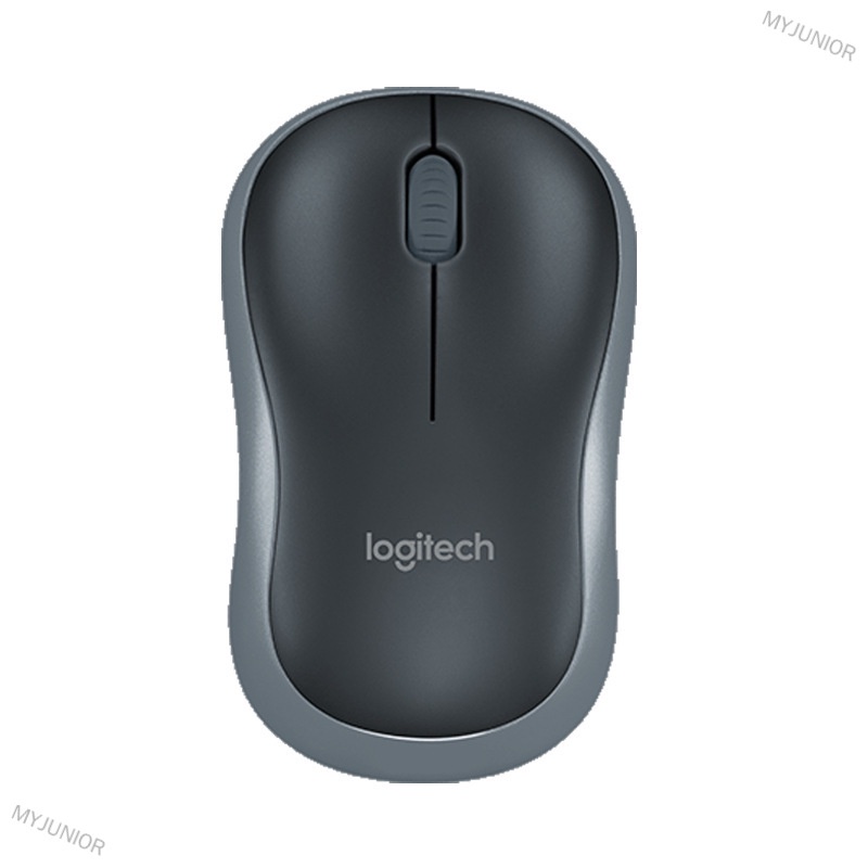 MYJUNIOR Logitech M186 Mouse Optical Ergonomic 2.4GHz Wireless USB ...