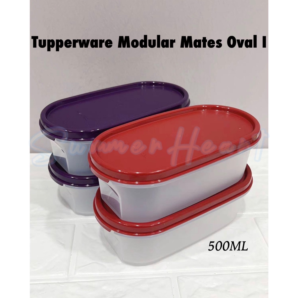 Tupperware Modular Mates Oval I 500ml | Shopee Malaysia