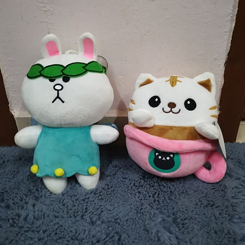 Plush Toy - Gambateh Rabbit, Cute Kitty | Shopee Malaysia