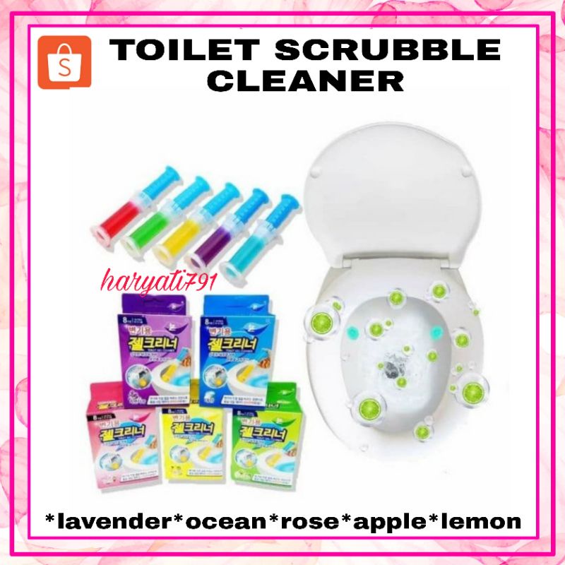 [ALL IN ONE MALL] Korean Toilet Bathroom Scrubble Bubble Cleaner ...