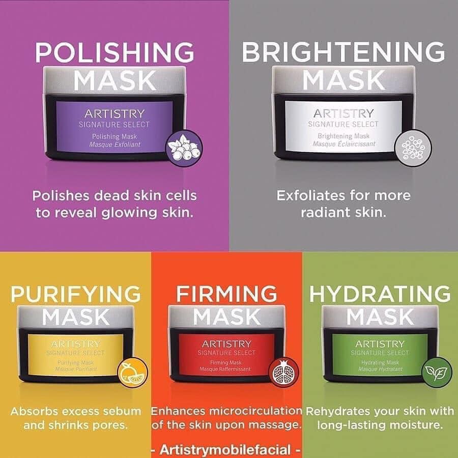 ARTISTRY SIGNATURE SELECT - 100% Amway Skincare Mask | Shopee Malaysia