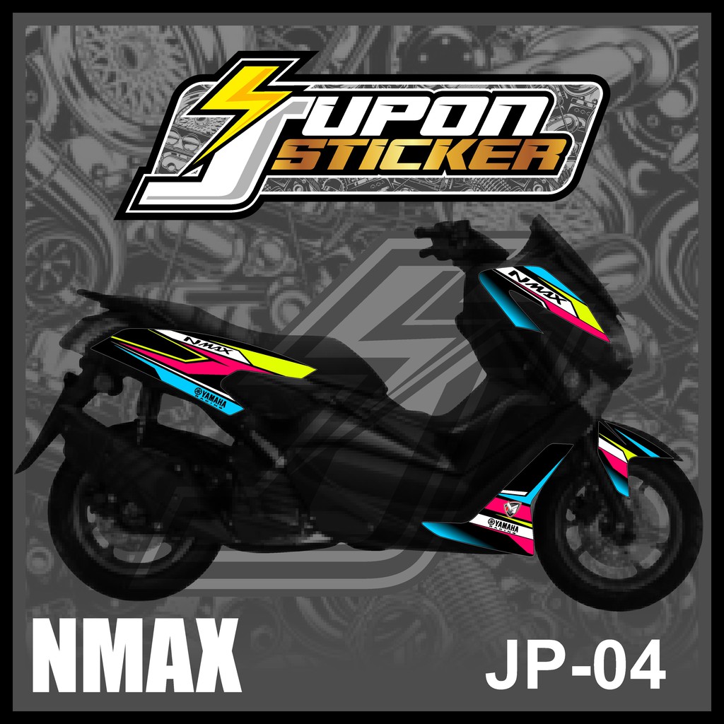 Sticker Striping Semifull Yamaha NMAX 155 OLD 2015-2019 - Sticker Lis ...
