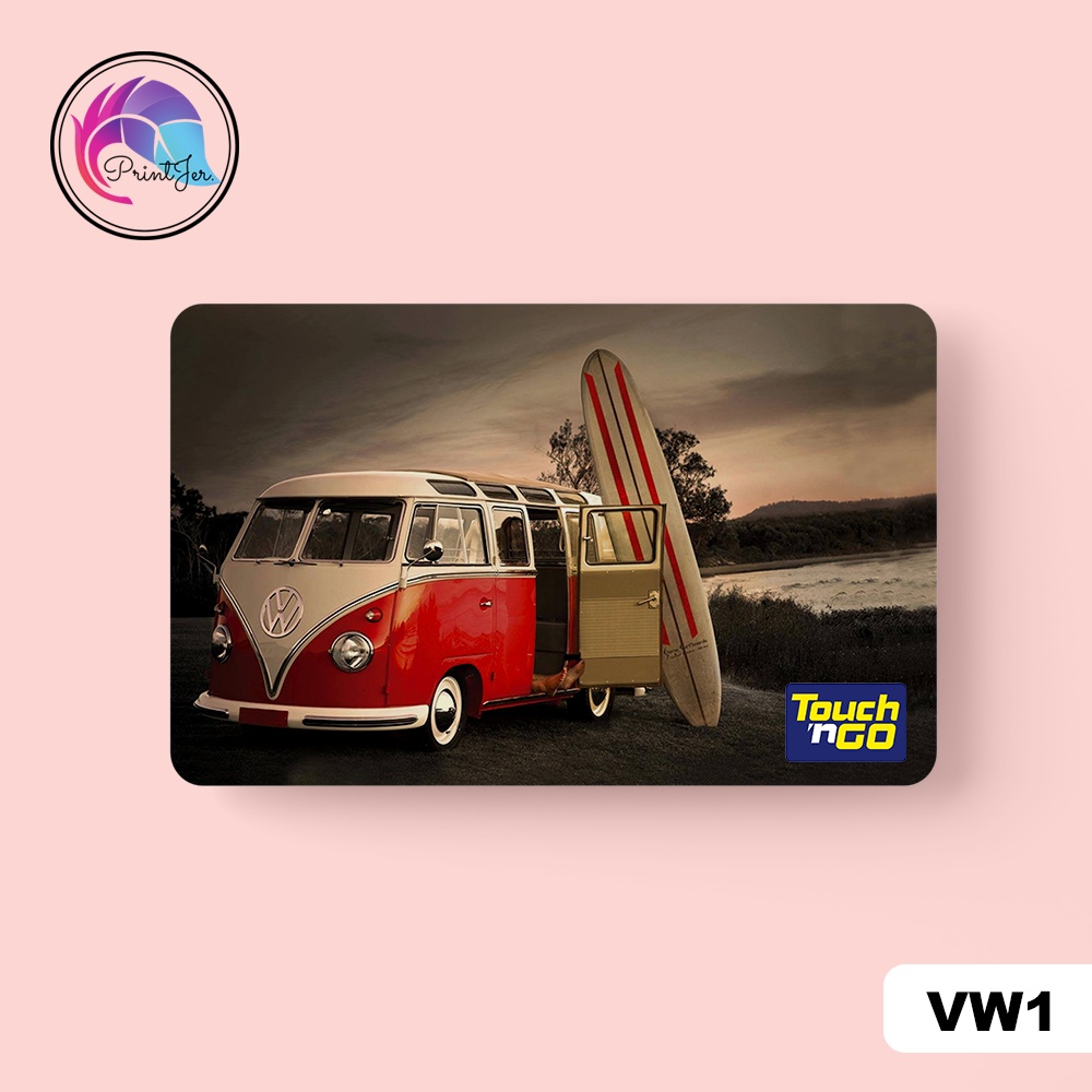 VOLKSWAGEN ( SERIES 1 ) - Touch n Go Card Sticker Cover (Waterproof ...