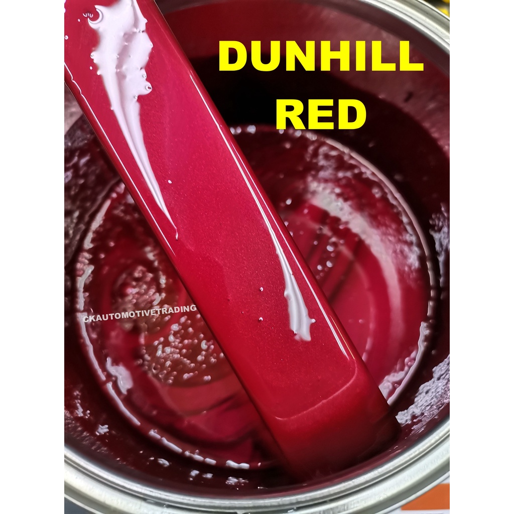 DUNHILL RED/Merah DUNHILL/CAT BANCUH/2K PAINT/CAT KERETA | Shopee Malaysia