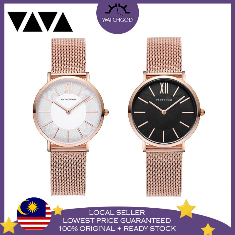 tonton [Authentic] VAVAVOOM Classic Melrose Luxury Mesh Strap Fashion ...